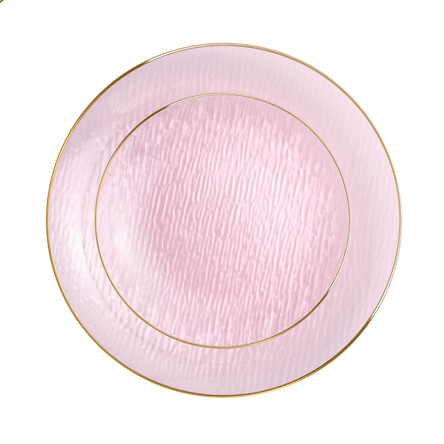 Crystal Pink Plates